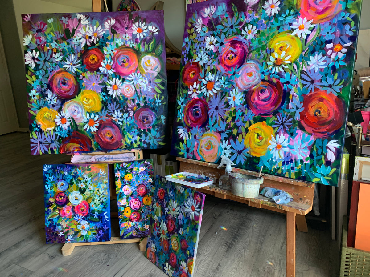 Colorful Floral Art – The Artwerks